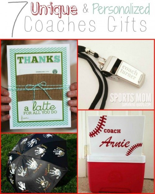 7 Unique and Personalized Coaches Gifts | | SportsMomSurvivalGuide.com