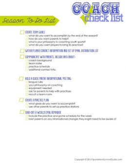 5-Steps to Easy Organized Coaching | Baseball | SportsMomSurvivalGuide.com