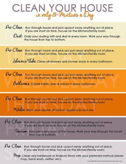 Clean Your House in only 20 Minutes A Day – Sports Mom Survival Guide