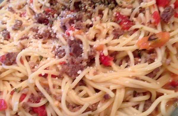 Easy One-Pot Creamy Spaghetti