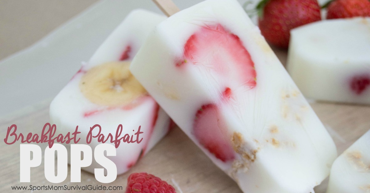 Breakfast Parfait Pops | Breakfast | SportsMomSurvivalGuide.com