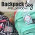 Back-To-School Free Backpack Tag Printables – Sports Mom Survival Guide