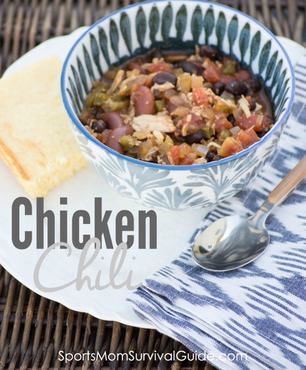 Chicken Chili-PIn | | SportsMomSurvivalGuide.com