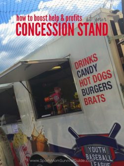 Organizing a Concession Stand | How to Boost Help & Profits – Sports ...